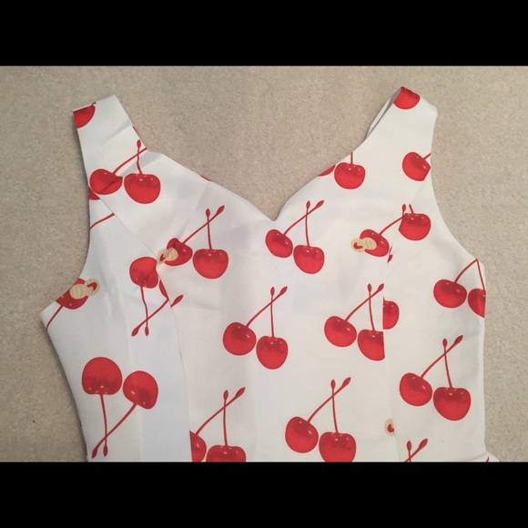 free & rose | Dresses | Vintage Style Pinup Cherry Dress By Free Rose ...